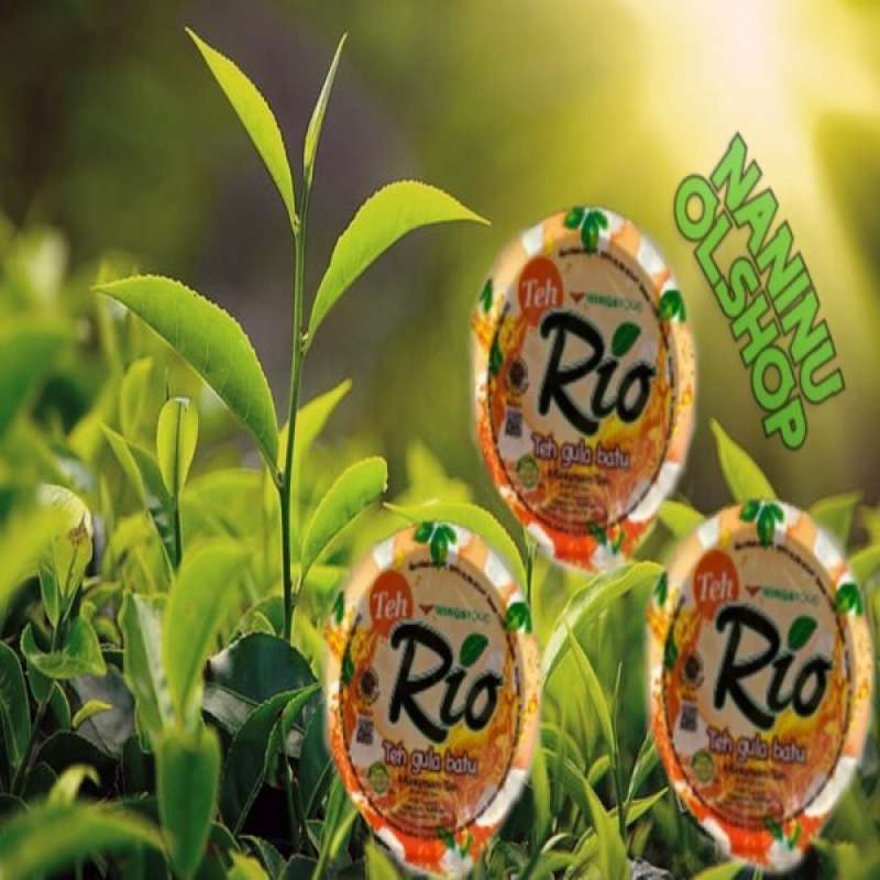 Jual TEH RIO RTD Cup Gula Batu Minuman [180 mL/ 24 pcs] di Seller ...