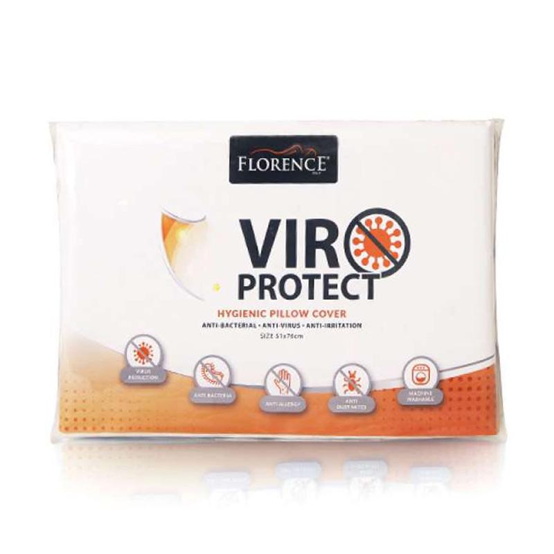 Promo Florence Viro Protect Pillow Cover 51x76 Cm Diskon 67% Di Seller ...