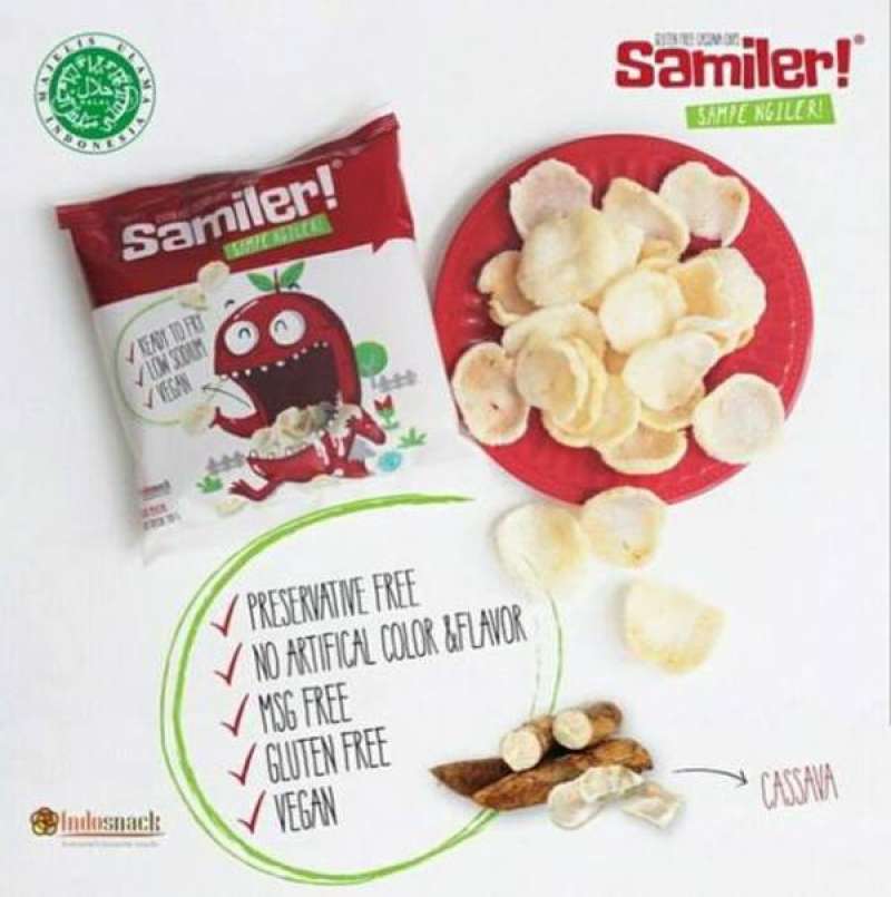 Jual Kerupuk Samiler Non MSG 200 gr di Seller A to Z Family Store ...
