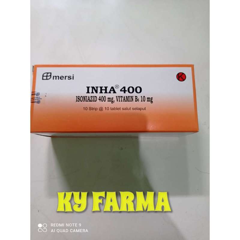 Jual inha 400 Mg perbox isi 100 tablet di Seller Ky farma - Kota ...