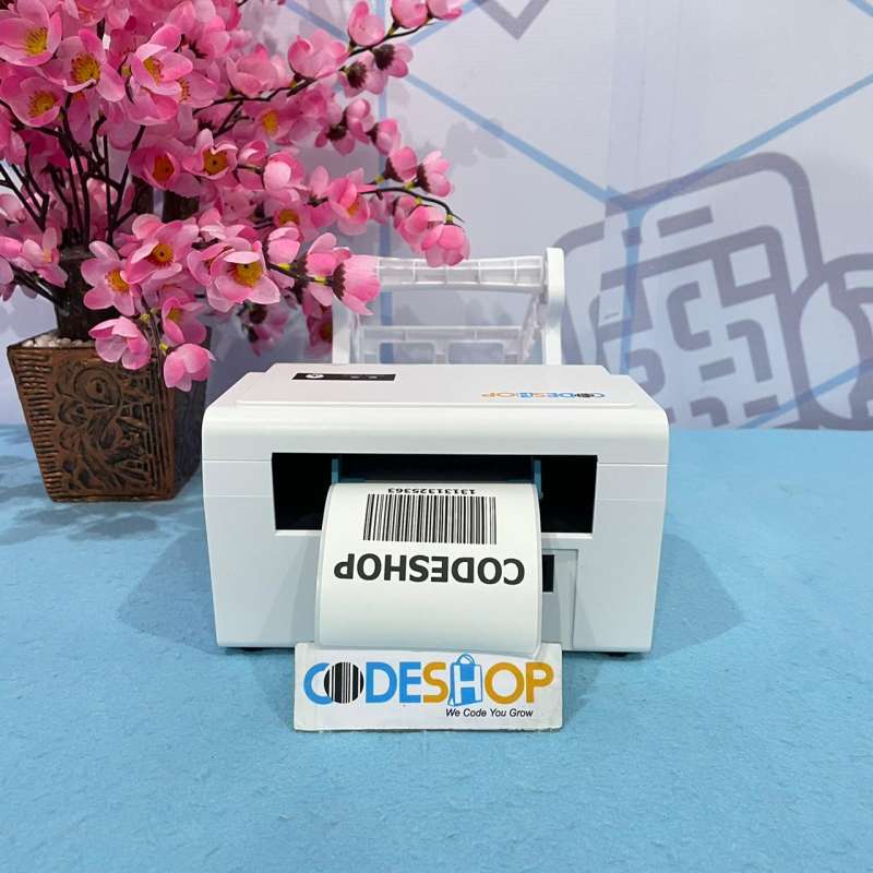 Jual Label Printer Thermal Cetak Resi Barcode Dan Alamat Cd-160bt Di ...