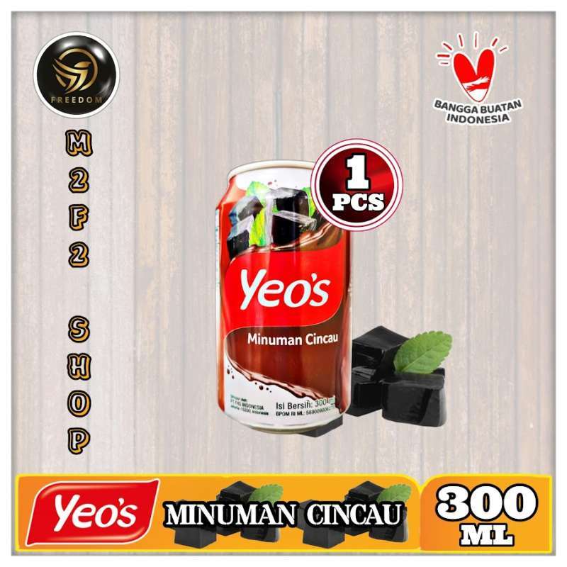 Promo Yeos Minuman Cincau Kaleng - 300 ml (Kemasan Satuan) Diskon 14% ...