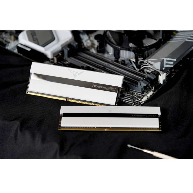 Promo Teamgroup Memory T-force Ddr4 Xtreem Rgb 2x8gb Pc 3200mhz - White ...