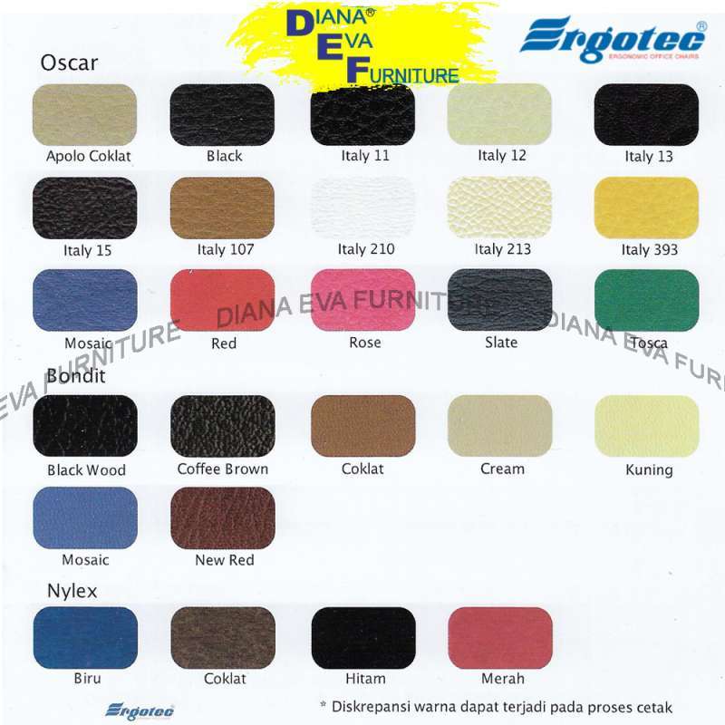 Jual Kursi Kantor Ergotec 604 U (essential Series) Di Seller Diana Eva ...