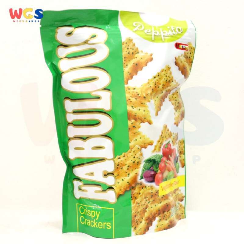 Jual Biskuit Peppito Fabulous Crispy Crackers Vegetable Flavor 200g Di ...