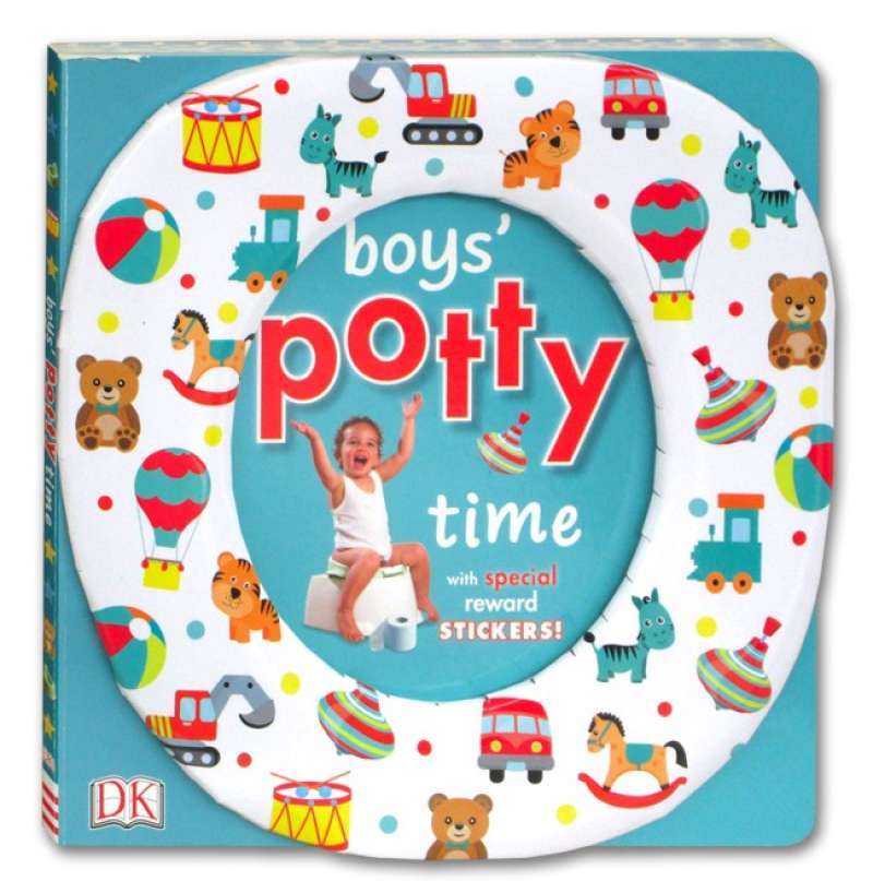 Jual Girls Potty Time Board Books with special reward stickers! (KD ...