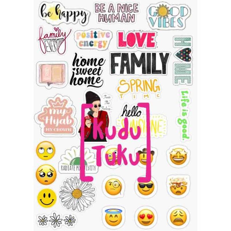 Jual Sticker Aesthetic - NICE HUMAN di Seller kudutukusemarang - Kota ...