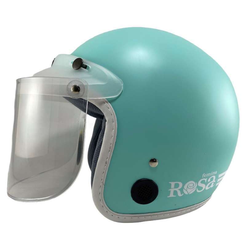 Promo Helm Bogo Dewasa Wanita Kekinian Motor Sni Helem Retro Cewek ...