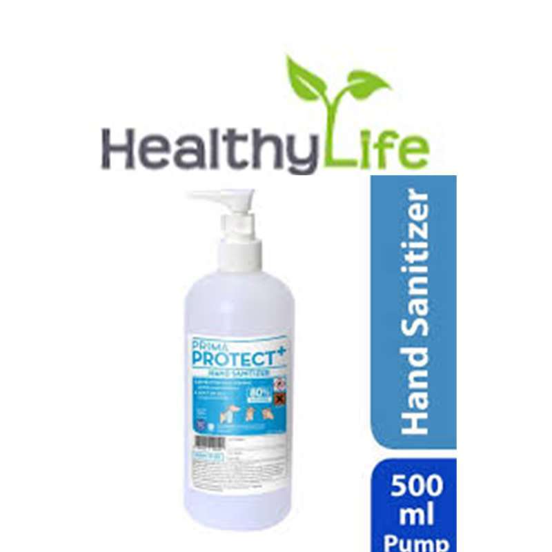 Jual Hand Sanitizer Prima Protect berikut Pump 1 botol isi 500 ml ...