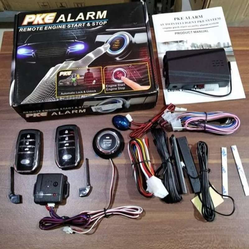 Jual Keyless Pke-engine Start Stop Mobil-alarm Pke-alarm Mobil Di ...