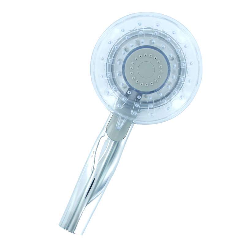 Jual Three-Colored Temperature Sensor Multiple Spray Pattern LED Shower ...