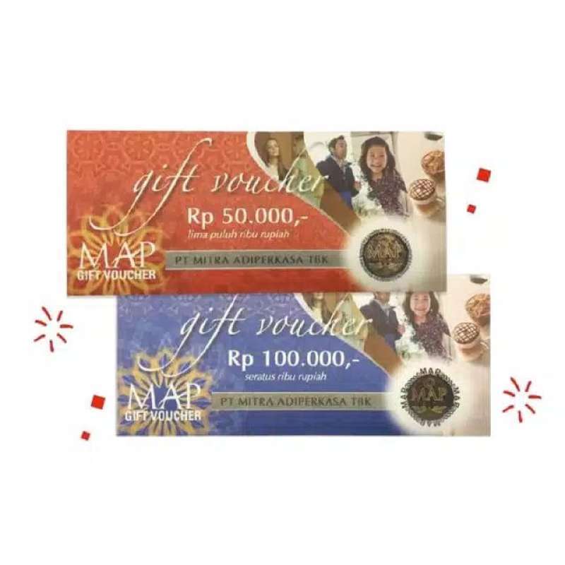 Jual Voucher MAP Nominal Rp 100.000 Mitra Adi Perkasa 100ribu 100k di ...