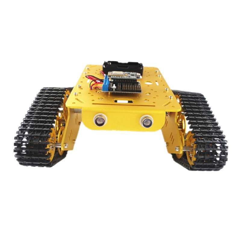 Promo T300 Wi-fi RC Tank Car Chassis Robot Controlled based on Nodemcu ...