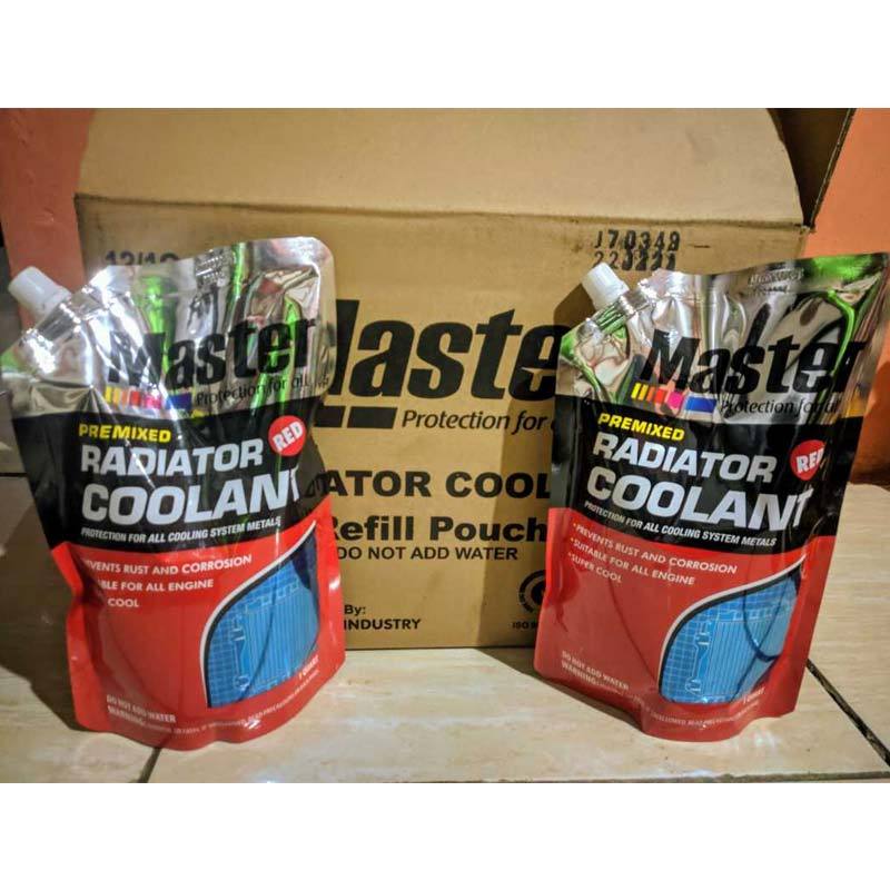 Jual MASTER RADIATOR COOLANT PREMIX RED 1 QUART di Seller SahabatOTO ...
