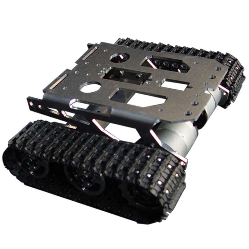 Jual DIY Light Shock Absorbed Smart Tank Robot Chassis Platform Crawler ...