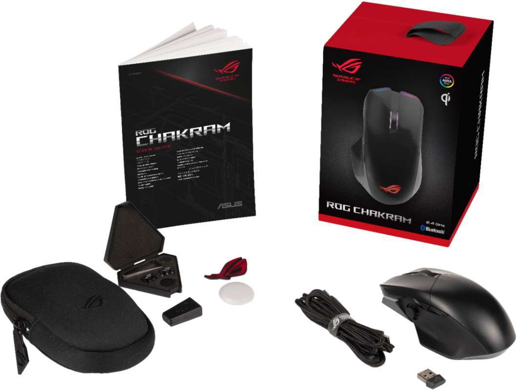 Jual Asus Rog Chakram Rgb Wireless Gaming Mouse With Qi Charging Di ...