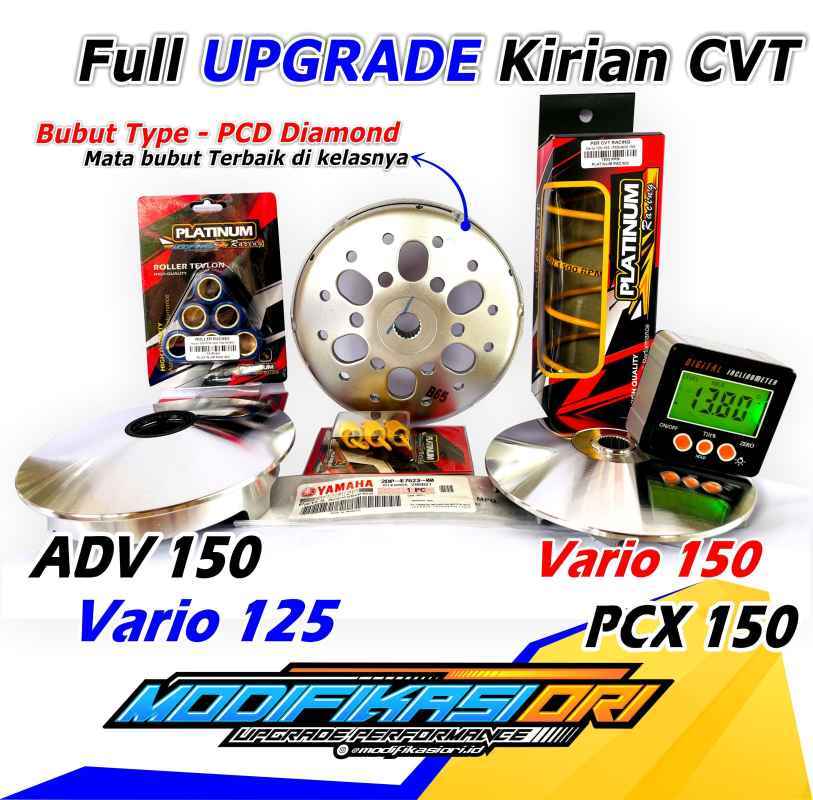 Promo PAKET FULL CVT KIRIAN PCX 150 VARIO 125 VARIO 150 Full Upgrade ... Promo PAKET FULL CVT KIRIAN PCX 150 VARIO 125 VARIO 150 Full Upgrade ...