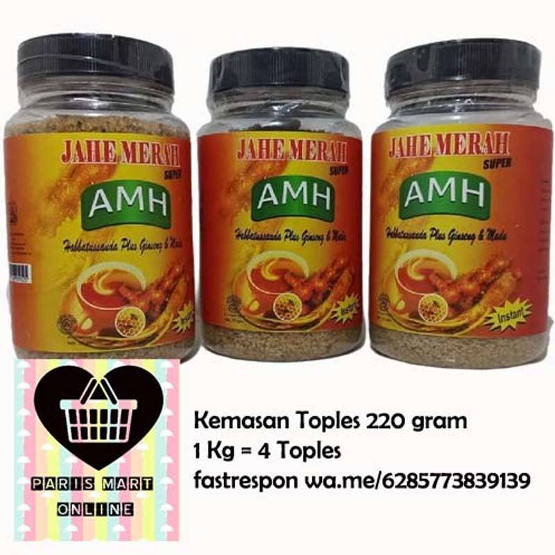 Jual Amh Kemasan Toples Jahe Merah Super [220 G] Di Seller Paris Mart ...