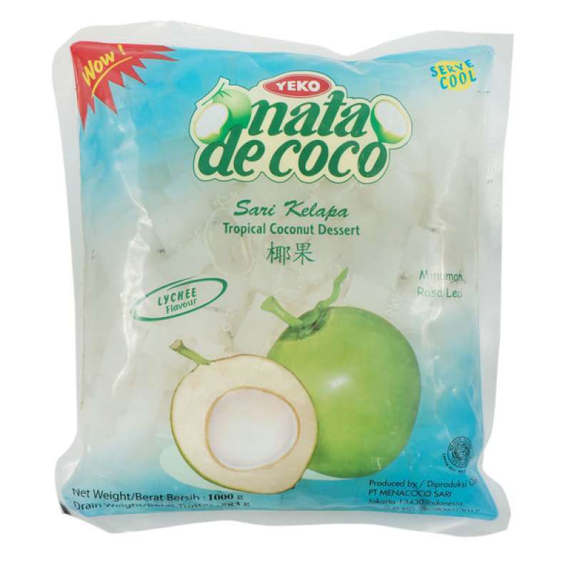 Jual Yeko Nata De Coco Lychee Minuman [1000 g] di Seller Toserba Ds ...