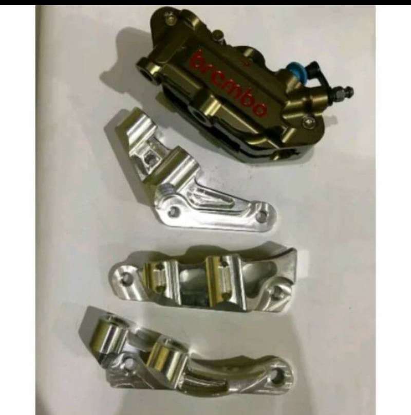 Jual Paketan Kaliper Brembo 4 Piston Monoblok Olus Braket Cnc Di Seller Nazrullboy - Kenanga ...