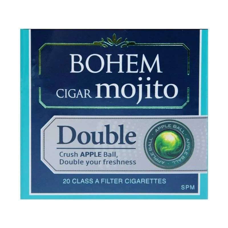 Promo BOHEM Cigar Mojito Double [20 Batang/Bungkus] Diskon 12% di ...