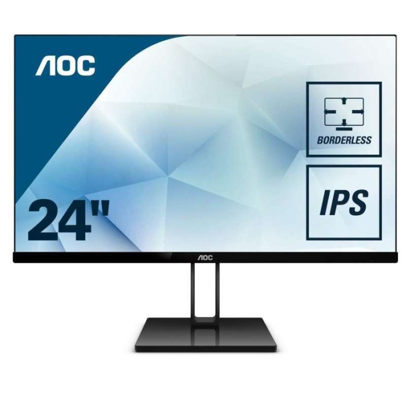 Jual Monitor LED AOC 24V2Q 24 75Hz IPS HDMI DP AMD FreeSync di Seller ...
