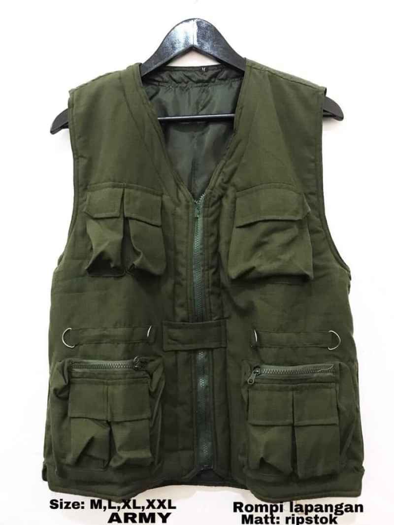 Jual Rompi Lapangan Outdoor Rompi Organisasi Rompi Kesatuan Rompi Motor ...