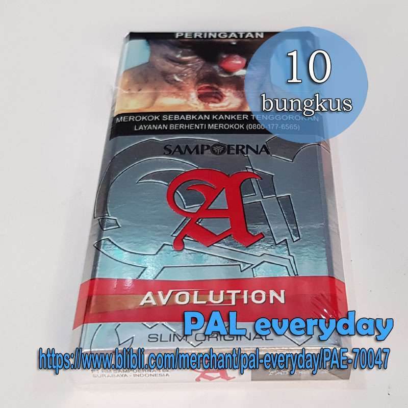 Jual Rokok Sampoerna Avolution Merah 20 [1 Slop / 10 Bungkus @ 20 ...