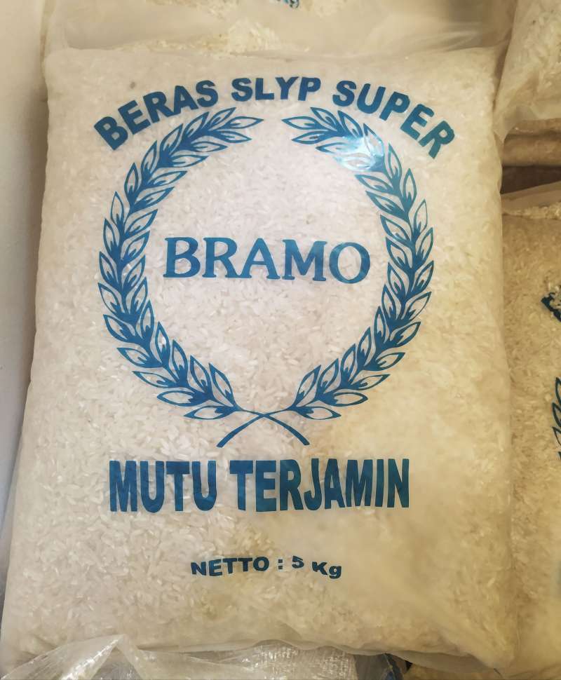 Jual BERAS MEDIUM TIPE B, merk BRAMO, derajat di Seller Nafi.Store ...