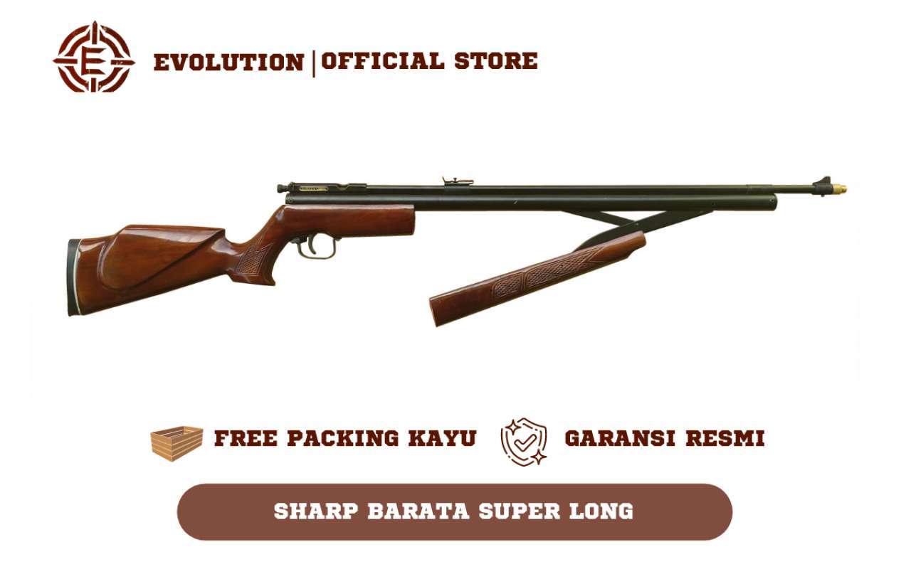 Jual Senapan Angin Sharp Barata Classic Super Long di Seller Official ...