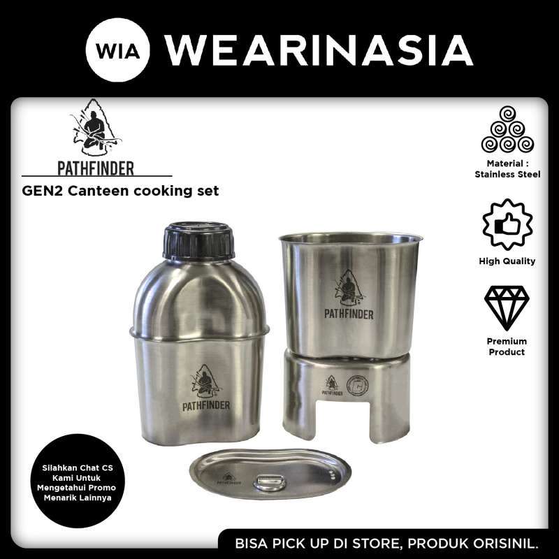Jual Pathfinder GEN2 Canteen Cooking Set Stanless Steel Original di ...