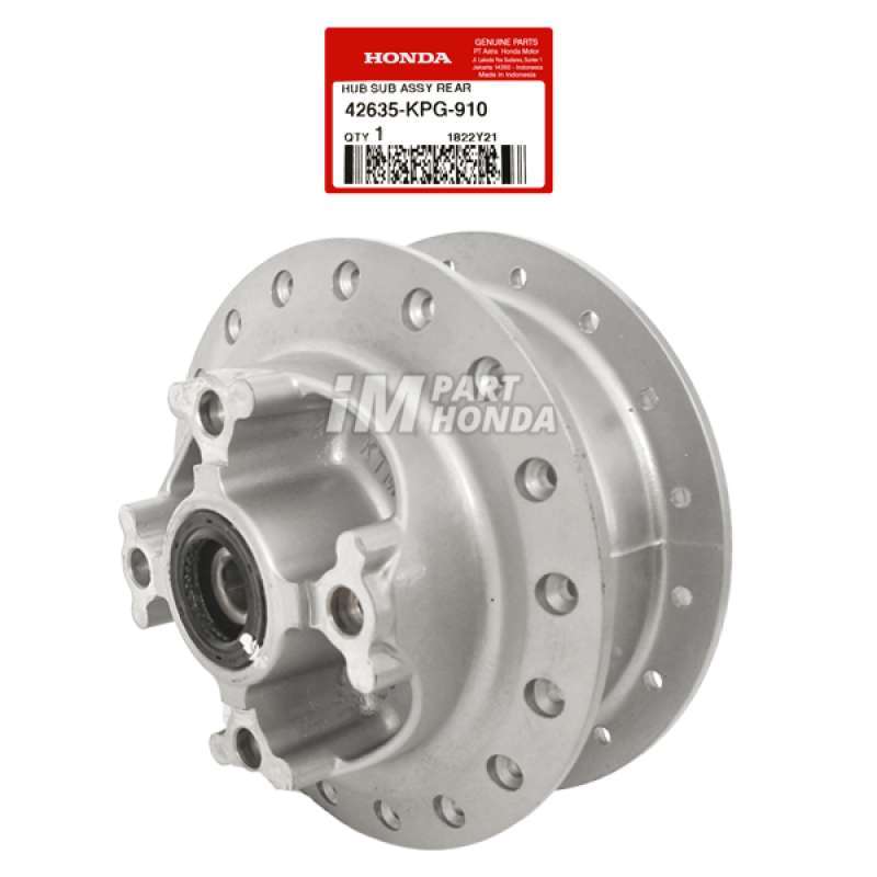 Jual Ahm 42635-kpg-910 Tromol Belakang Cakram Supra X 125 Dd Plus Seal ...