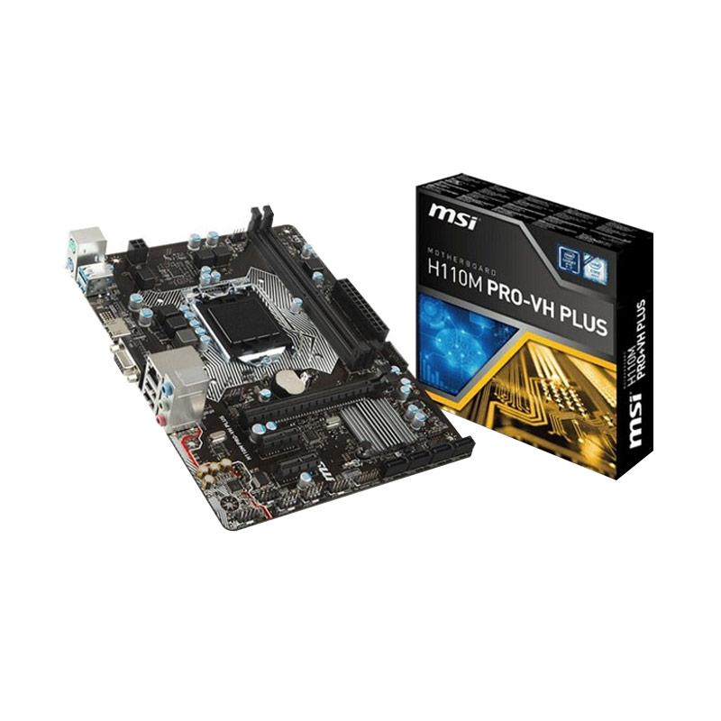Jual MSI H110M PRO-VH PLUS Motherboard - Black di Seller Funan Van Java ...