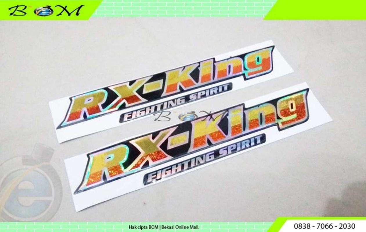 Jual OEM Emblem Logo Lambang Tulisan Yamaha Rx-King - GOLD di Seller ...