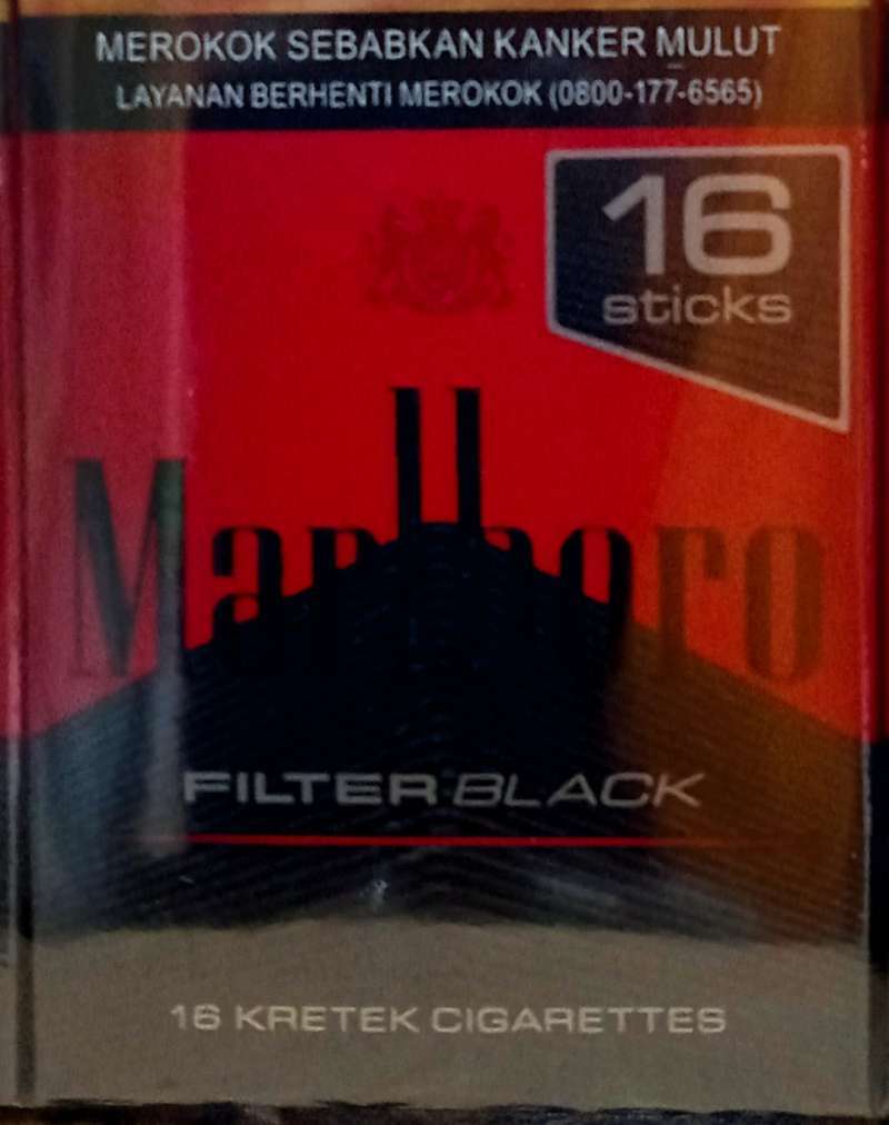 Jual Marlboro Filter Black Rokok [16 Batang /Slop] di Seller CV PUMUNU ...