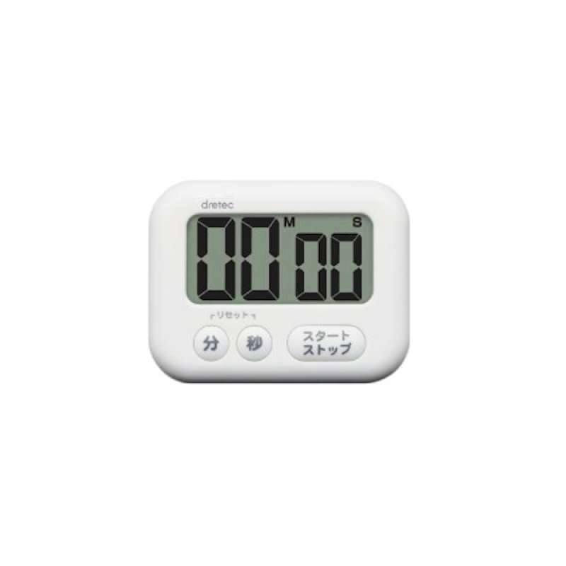 Jual (Dretec)Dretec Soap big screen timer - White di Seller PChomeSEA - Taipei | Blibli