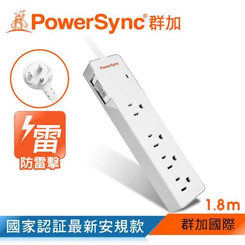 Jual (PowerSync)Group plus PowerSync lightning protection open 4 plug ...