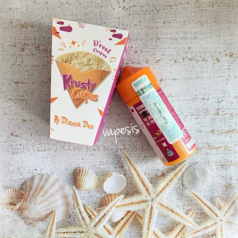 Jual Krusty Crepes Cheese 3mg 100ml Liquid Vape Javajuice di Seller ...