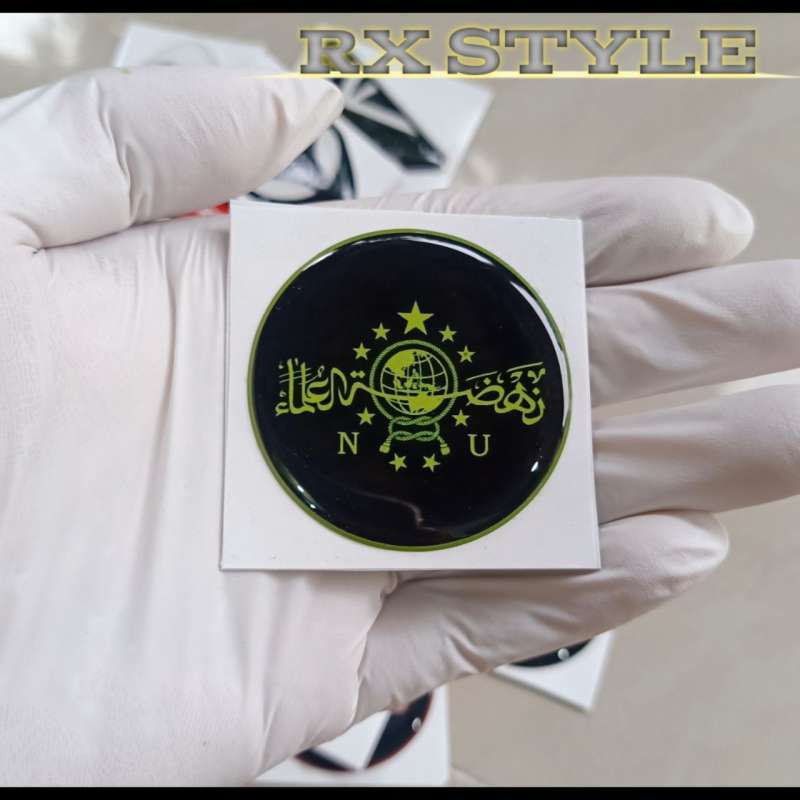 Jual Stiker timbul logo NU Nahdlatul Ulama sticker emblem resin lentur ...