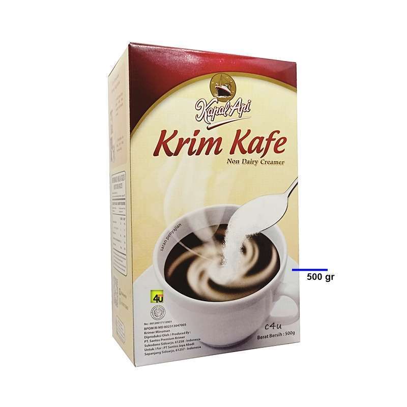 Jual Kapal Api Krim Kafe Non Dairy Creamer [BOX 500 gr] KRIMER di ...