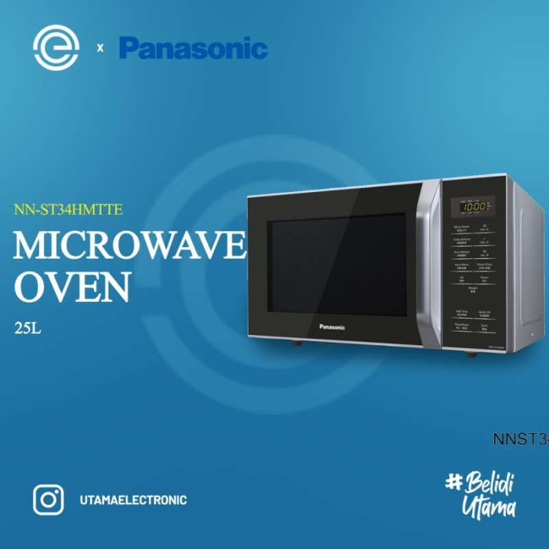 Jual Panasonic Microwave Oven 25 Liter - Nn-st34hmtte Di Seller Utama ...