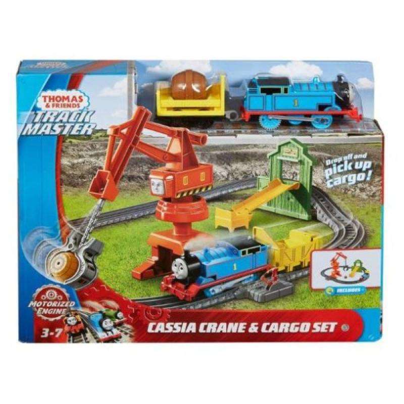 Jual Thomas & Friends TrackMaster Motorized Cassia Crane & Cargo Train ...