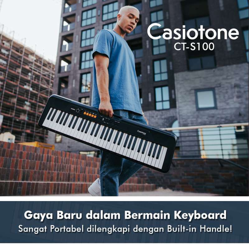 Jual Casio Ct S100 Keyboard Casiotone Cts 100 Cts100 Di Seller K-music ...