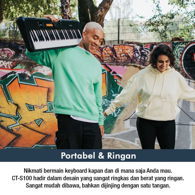 Jual Casio Ct S100 Keyboard Casiotone Cts 100 Cts100 Di Seller K-music ...