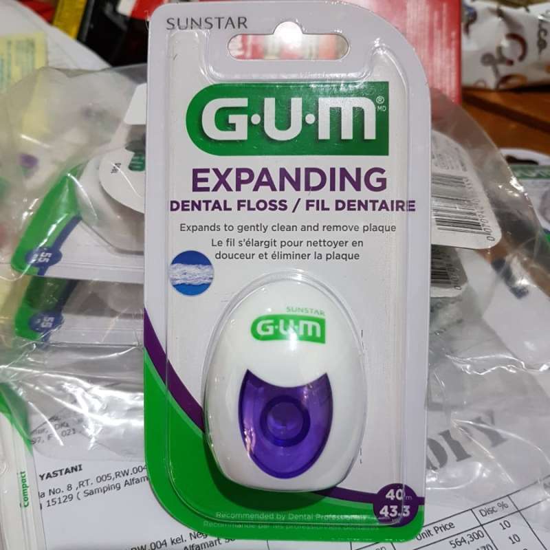 Jual GUM Expanding Dental Floss Benang Gigi 40 meter di Seller Darma ...