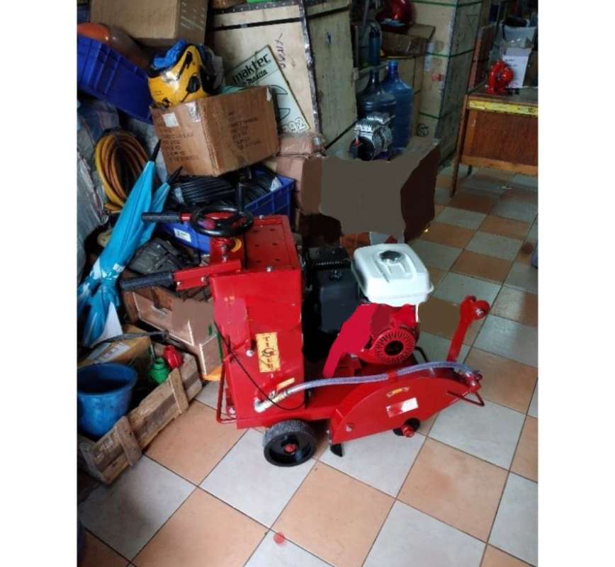 Jual MESIN POTONG ASPAL CONCRETE CUTTER TIGER + MATA POTONG ASPAL 16 ...