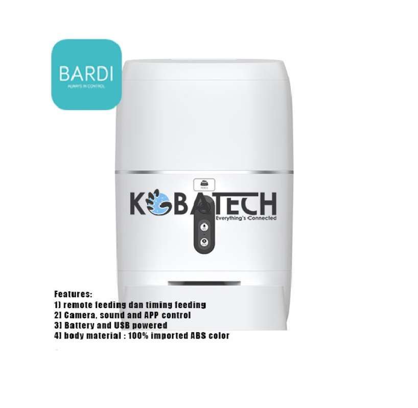 Jual Bardi Smart WIFI Pet Feeder di Seller SmartHome_Kobatech - Kota ...
