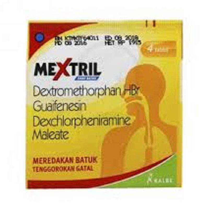 Jual Mextril Batuk & Pilek Obat Kesehatan [25 Strip/ Box] di Seller ...
