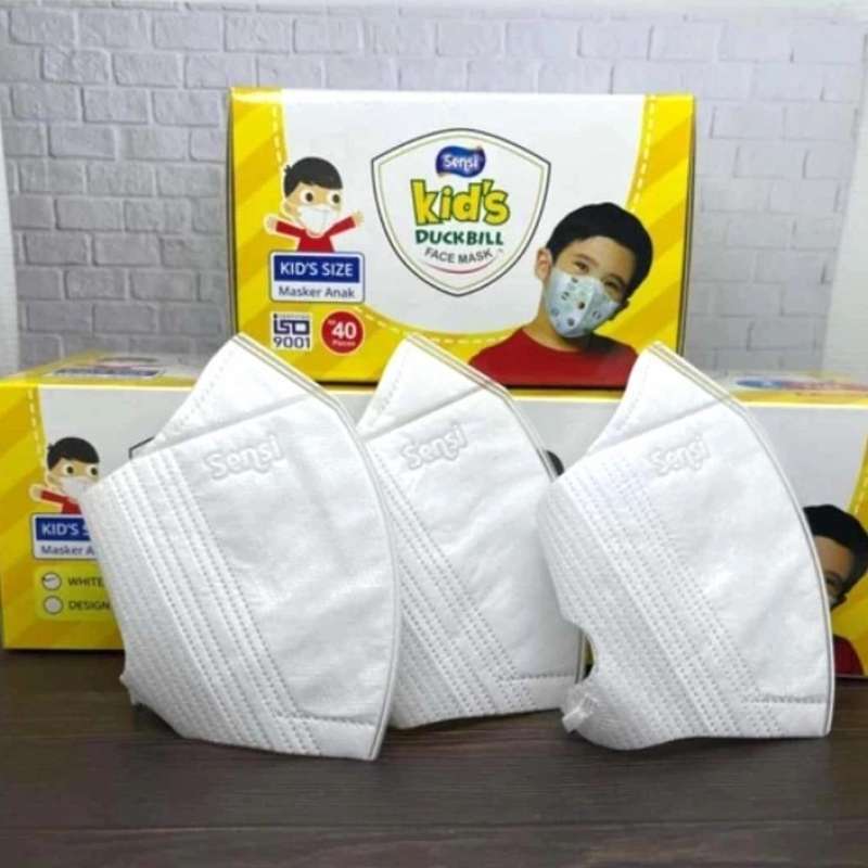 Jual Masker Sensi Kids Duckbill 3ply 40Pcs Masker Anak Sensi Original ... Jual Masker Sensi Kids Duckbill 3ply 40Pcs Masker Anak Sensi Original ...