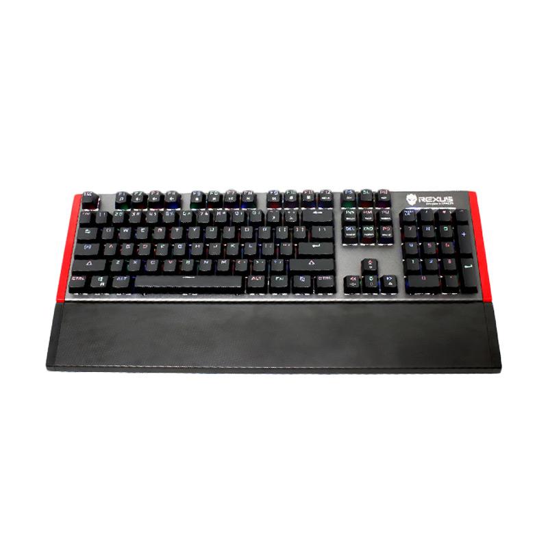 Jual REXUS Legionare MX7 Mechanical Gaming Keyboard - Black Silver di ...